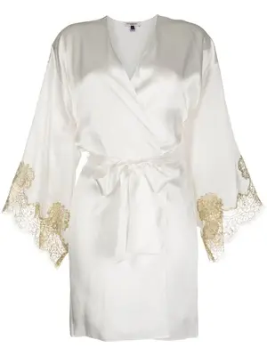 Gilda And Pearl Lace Trimmed Sleepwear For Women