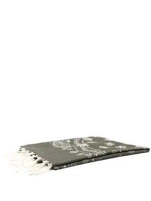 MC2 SAINT BARTH Bandana Print Beach Towel - Green