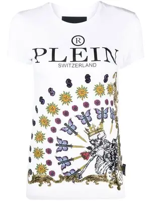 Philipp Plein Pure Skeleton T-shirt - White