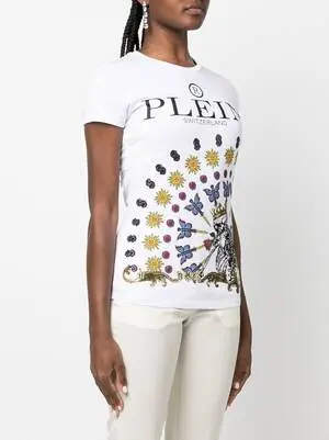 Philipp Plein Pure Skeleton T-shirt - White
