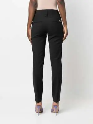 Philipp Plein Tapered Wool-blend Trousers