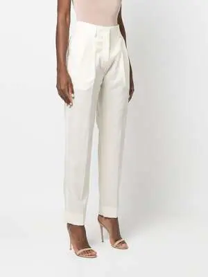Philipp Plein High-waisted Tapered Trousers