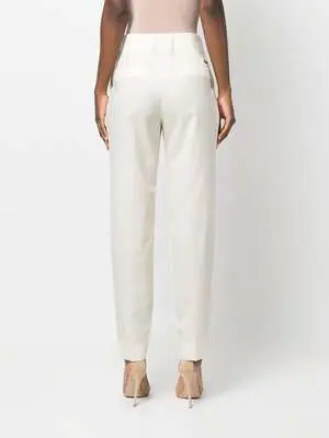 Philipp Plein High-waisted Tapered Trousers