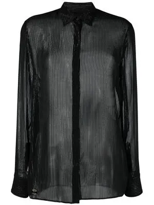 Philipp Plein Sheer Tops