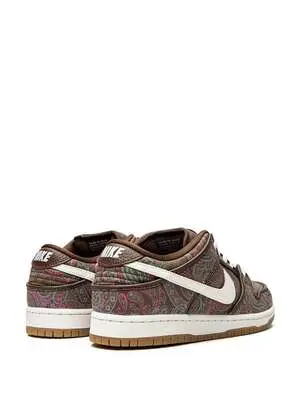 Nike Sb Dunk Low Paisley Sneakers - Brown