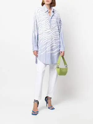 Just Cavalli Tiger-print Long-sleeve Shirt