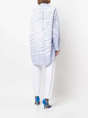 Just Cavalli Tiger-print Long-sleeve Shirt