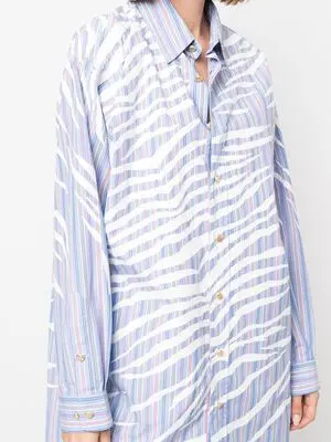 Just Cavalli Tiger-print Long-sleeve Shirt