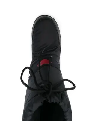 Moschino Logo-print Lace-up Boots