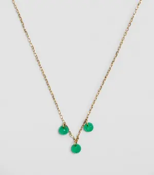 PERSEE Dancing Emerald Necklace