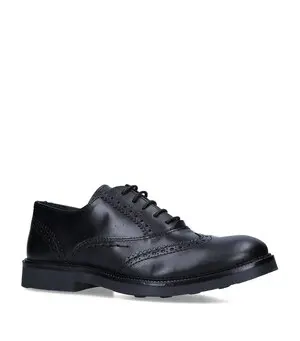 PAPOUELLI Leather Riley Brogues