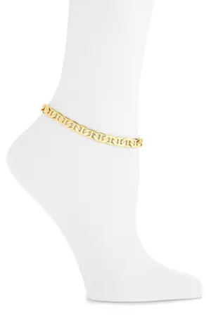 VIDAKUSH Corazon Anklet - Gold