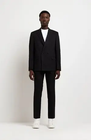 RIVER ISLAND Double Breasted Suit Jacket