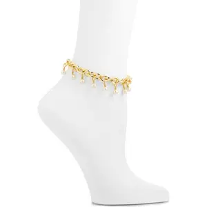 VIDAKUSH Pearlette Anklet - Gold