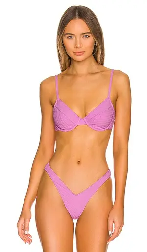CAMILA COELHO Harbor Top - Bubblegum Pink
