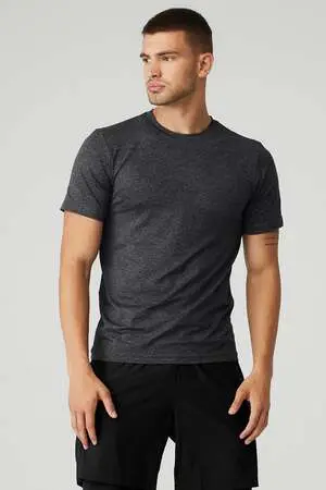 Alo Yoga Conquer Reform Crewneck Short Sleeve Top