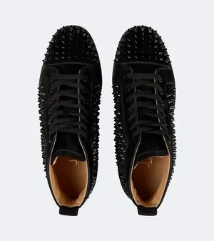 CHRISTIAN LOUBOUTIN Louis Orlato Suede Sneakers