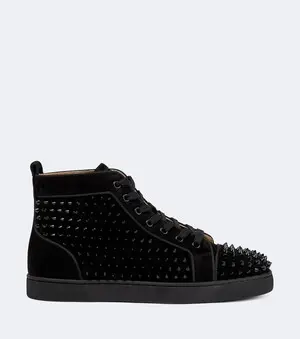 CHRISTIAN LOUBOUTIN Louis Orlato Suede Sneakers