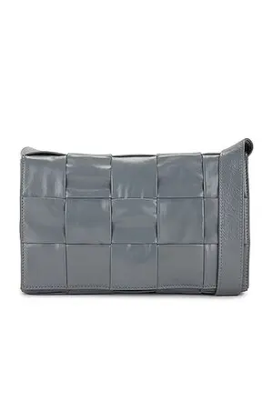 Bottega Veneta Small Cassette Messenger Thunder & Silver