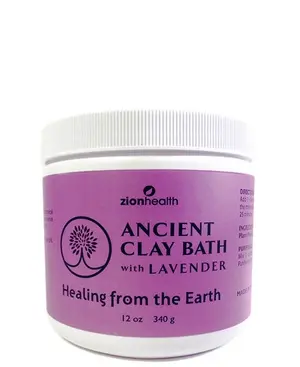 ZION HEALTH Clay Bath With Lavender - No Color