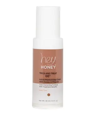 LUCKY HONEY Trick And Treat Cc2 Cream Active Moisturizing Color Correcting Cream With Honey And Propolis Deep