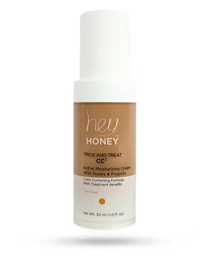 LUCKY HONEY Trick And Treat Cc2 Cream Active Moisturizing Color Correcting Cream With Honey And Propolis Light Tone