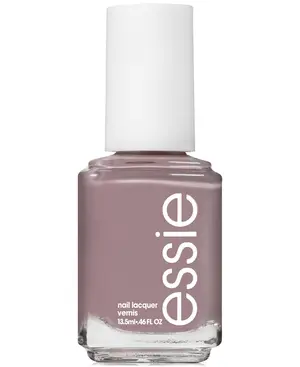 Essie Nail Polish Chinchilly (granite Gray With A Cream Fi