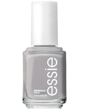 Essie Nail Polish Without A Stitch (light Gray With A Crea