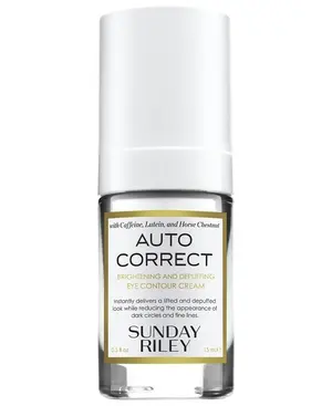 Sunday Riley Auto Correct Brightening & Depuffing Eye Contour Cream - No Color