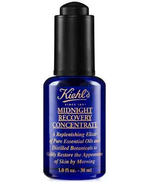 KIEHL'S SINCE 1851 Midnight Recovery Concentrate Moisturizing Face Oil White