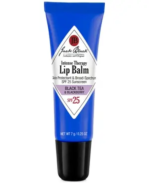 Jack Black Intense Therapy Lip Balm Spf 25 With Black Tea & Blackberry - No Color