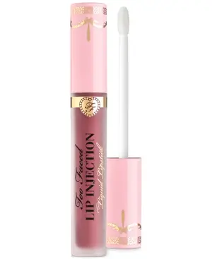 TOO FACED Lip Injection Longwear Power Plumping Cream Liquid Lipstick Filler Up (muted Mauve Pink)