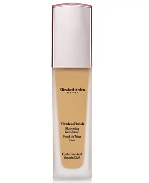 Elizabeth Arden Flawless Finish Skincaring Foundation W (medium To Tan Skin With Warm And Peac