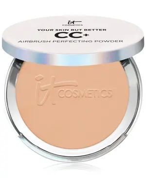 IT COSMETICS Cc+ Airbrush Perfecting Powder Foundation - Medium Tan