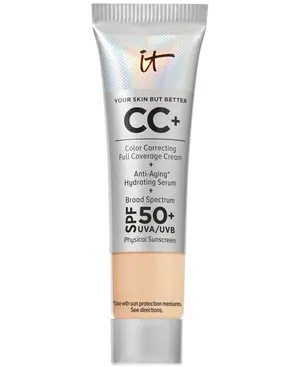IT COSMETICS Cc+ Cream With Spf 50+ Travel Size Light Medium
