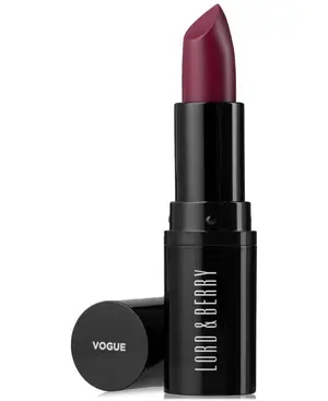 LORD & BERRY Vogue Matte Lipstick - Black Red - Deep Burgundy