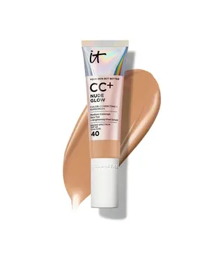 IT COSMETICS Cc+ Nude Glow Lightweight Foundation + Glow Serum Spf 40 Rich