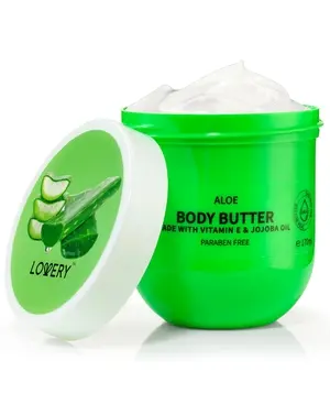LOVERY Aloe Scented Whipped Body Butter - No Color