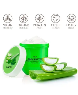 LOVERY Aloe Scented Whipped Body Butter