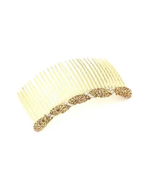 SOHO STYLE Natalie Crystal Hair Comb - Multi