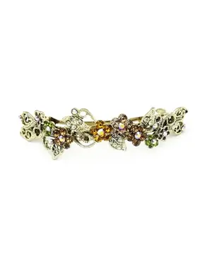SOHO STYLE Soho Style Floral Gardena Barrette Multi2