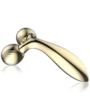 TOUCHBEAUTY Facial Beauty Massage Roller - Gold