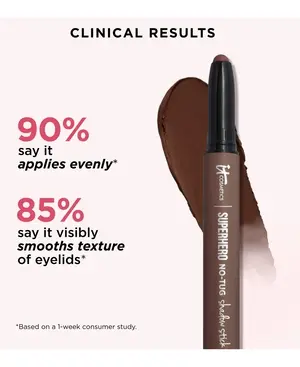 IT COSMETICS Superhero No-tug Shadow Stick - Fearless Umber