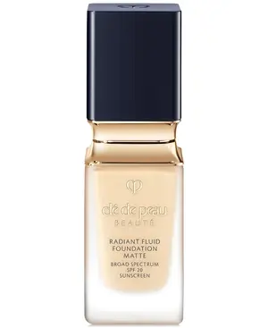 CLE DE PEAU BEAUTE Radiant Fluid Foundation Matte Broad Spectrum Spf 20 Sunscreen Bf10 Light Buff