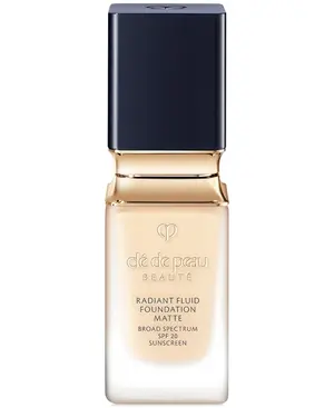 CLE DE PEAU BEAUTE Radiant Fluid Foundation Matte Broad Spectrum Spf 20 Sunscreen I Very Light Ivory