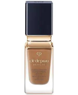 CLE DE PEAU BEAUTE Radiant Fluid Foundation Matte Broad Spectrum Spf 20 Sunscreen O Very Deep Ocher