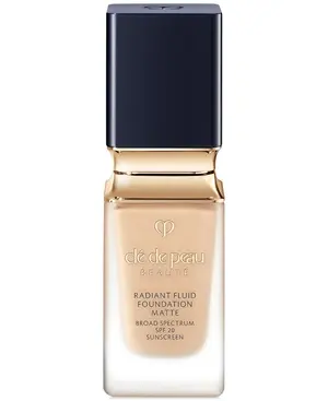 CLE DE PEAU BEAUTE Radiant Fluid Foundation Matte Broad Spectrum Spf 20 Sunscreen Olight Medium Ocher
