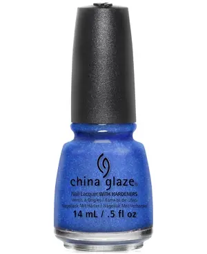 CHINA GLAZE Nail Lacquer With Hardeners Blue
