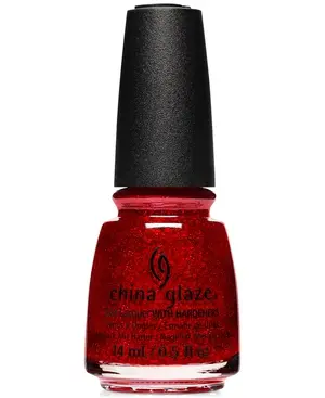 CHINA GLAZE Nail Lacquer With Hardeners Ruby Pumps