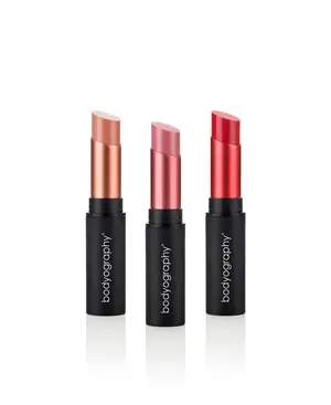 BODYOGRAPHY Fabric Texture Lipstick Trio - Multi